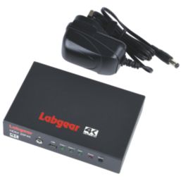 Labgear 2-Way HDMI Splitter - Screwfix