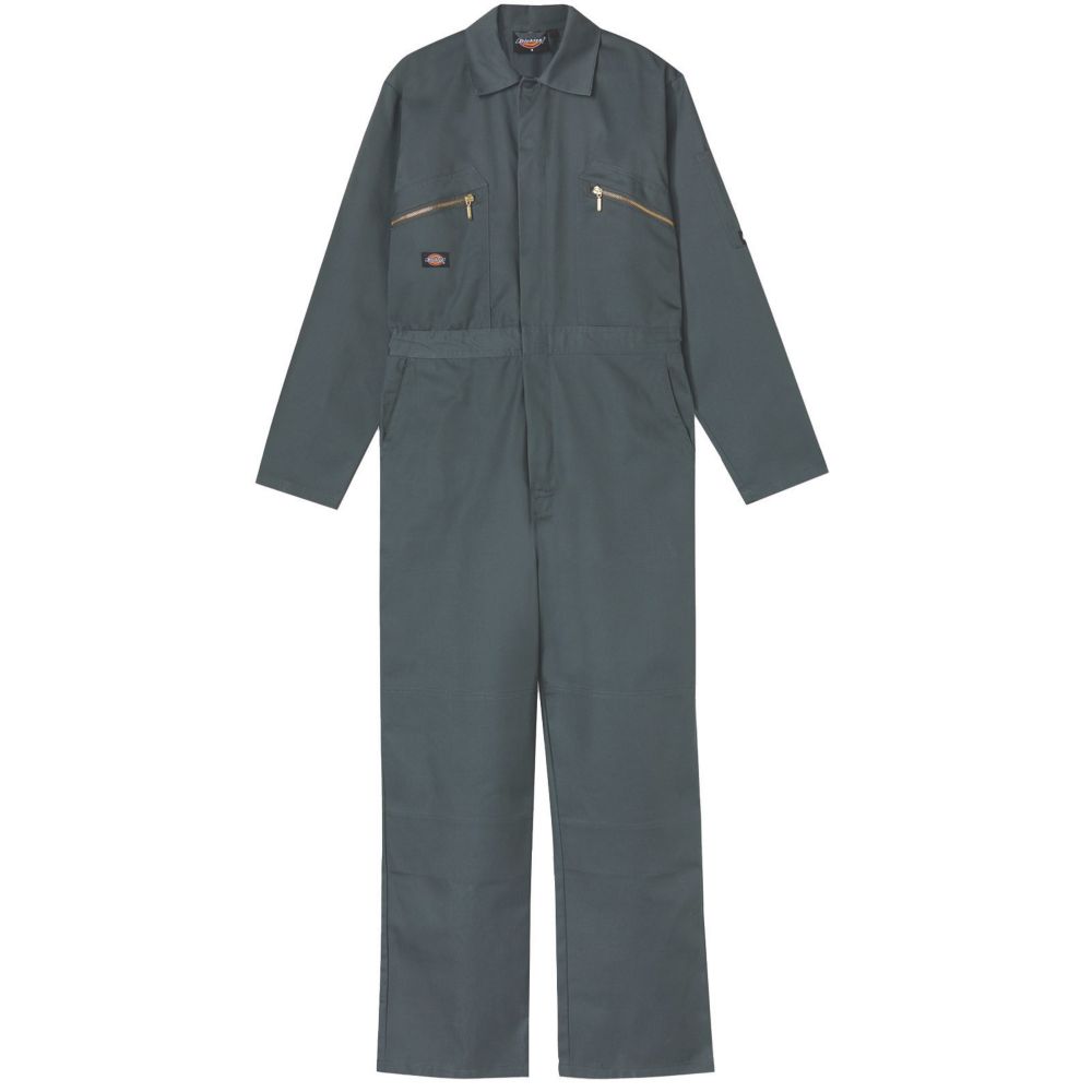 Dickies Redhawk Coverall Green X Large 41" Chest 34" L - Screwfix