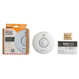 Firechief FHB10W Battery Interlinked Heat Alarm - Screwfix