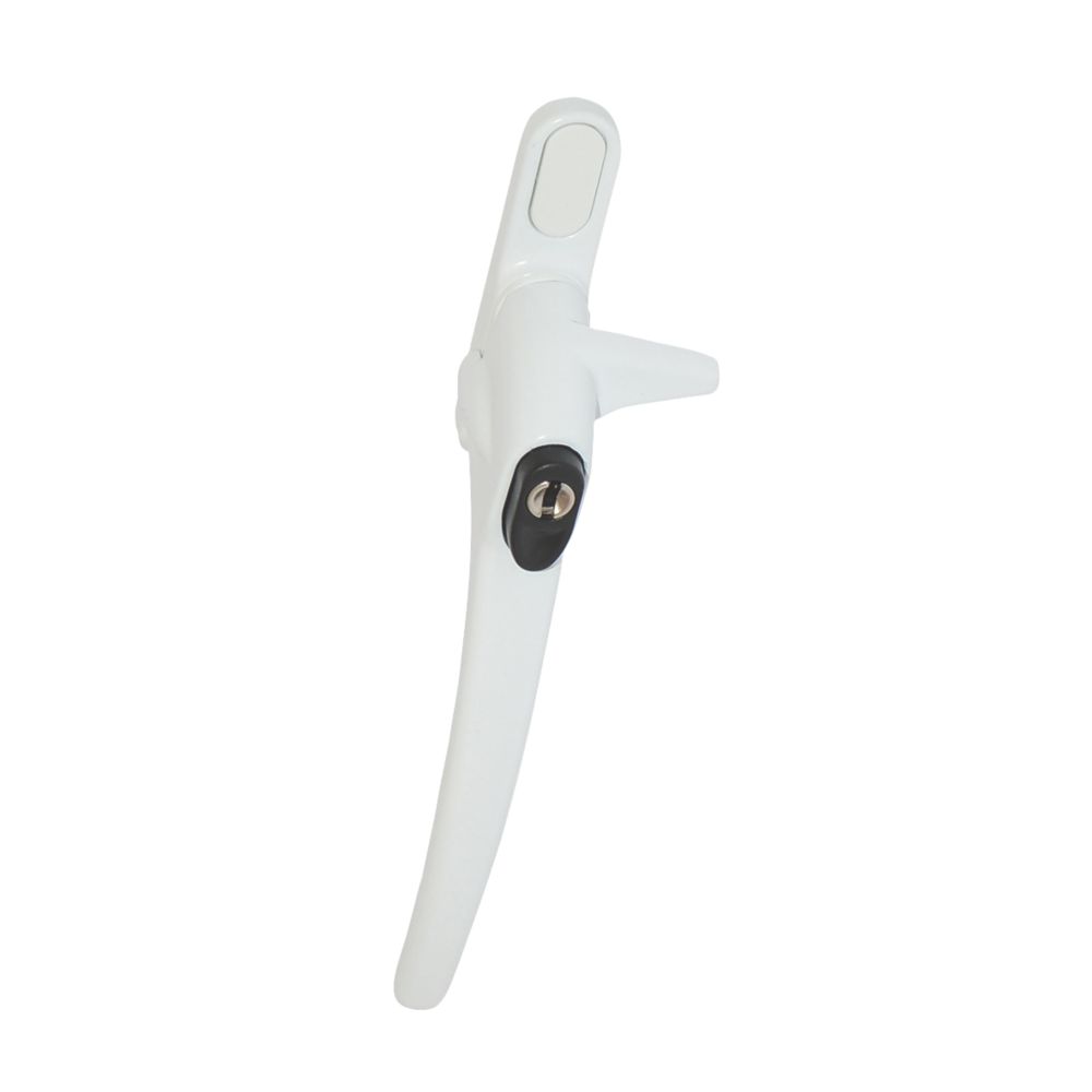 Fab & Fix Charisma Left-Handed Cockspur Window Handle White - Screwfix