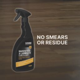 Scrubb Hardwood & Laminate Cleaner 750ml - Screwfix