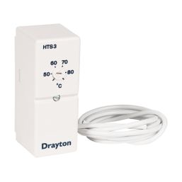 Drayton HTS3 Cylinder Stat - Screwfix
