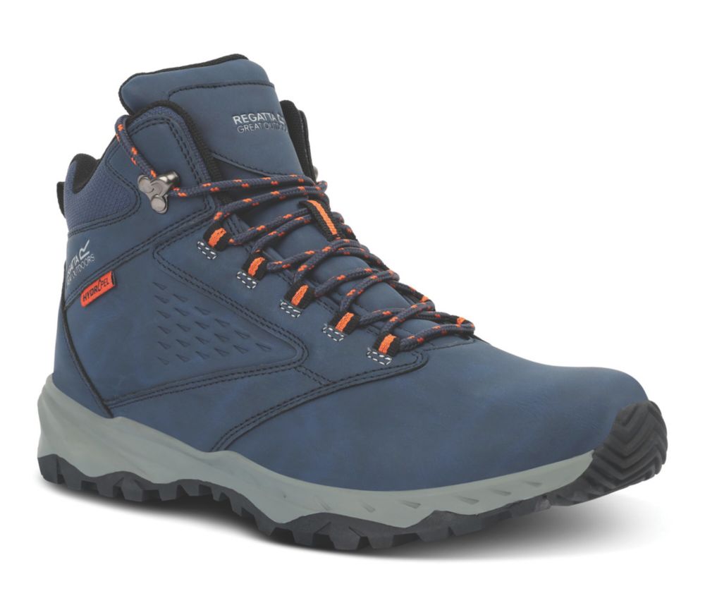 Regatta Amble Size 8 Moonlight Denim / Tango Water-Resistant Non Safety ...