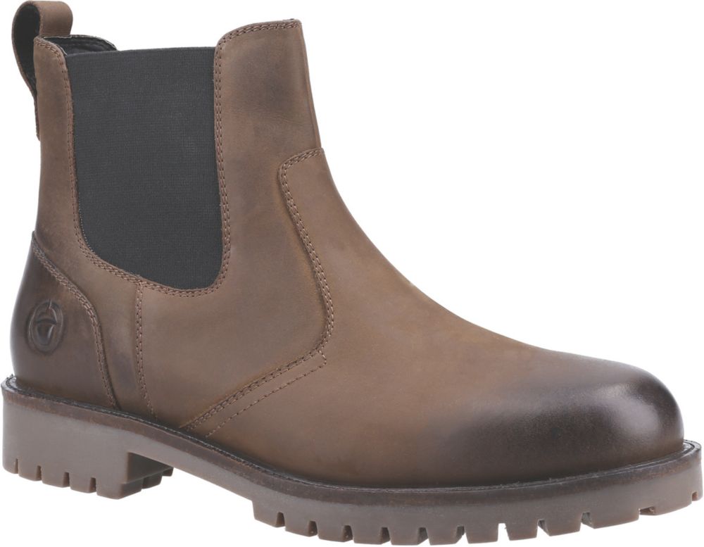 Cotswold Bodicote Chelsea Size 7 Brown Waterproof Non Safety Dealer ...