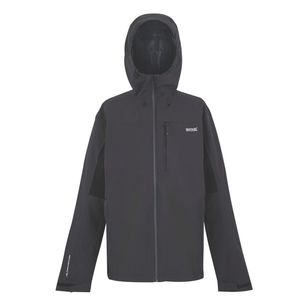 Regatta Birchdale II Waterproof & Breathable Jacket Black Medium Size ...