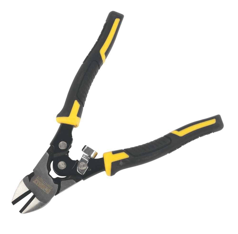DeWalt Compound Action Diagonal Cutting Pliers 8" (203mm) - Screwfix