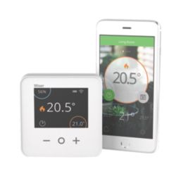 Drayton Wiser Wireless Heating & Hot Water 2-Channel Thermostat Control ...