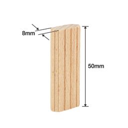Trend Loose Tenons 8mm x 50mm 50 Pack - Screwfix