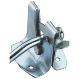 Smith & Locke Auto Gate Latch Silver 50mm - Screwfix