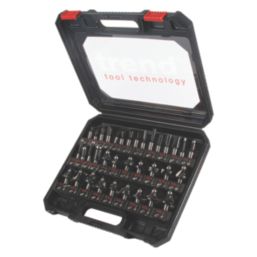 Trend 1/2" Shank Router Cutter Set 35 Pieces - Screwfix