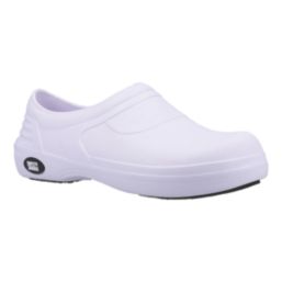 Safety Jogger BESTCLOG OB Size 11 White Water-Resistant Slip-On ...