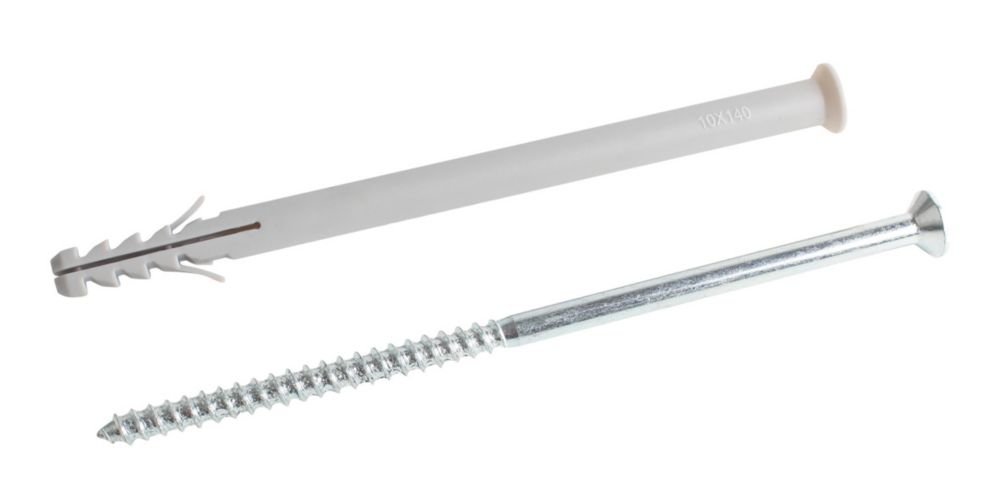 Easyfix TX Short Expansion Frame Fixings 10mm x 140mm 40 Pack - Screwfix