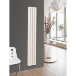 Venus 1800mm x 275mm 3224BTU White Vertical Designer Radiator - Screwfix