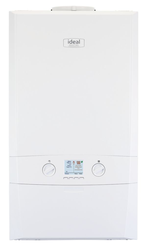 Ideal Heating Logic Max Combi2 C35 Gas Combi Boiler White - Screwfix