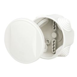 Vimark 4-Entry Round Junction Box with Knockouts 67mm x 48mm x 67mm ...