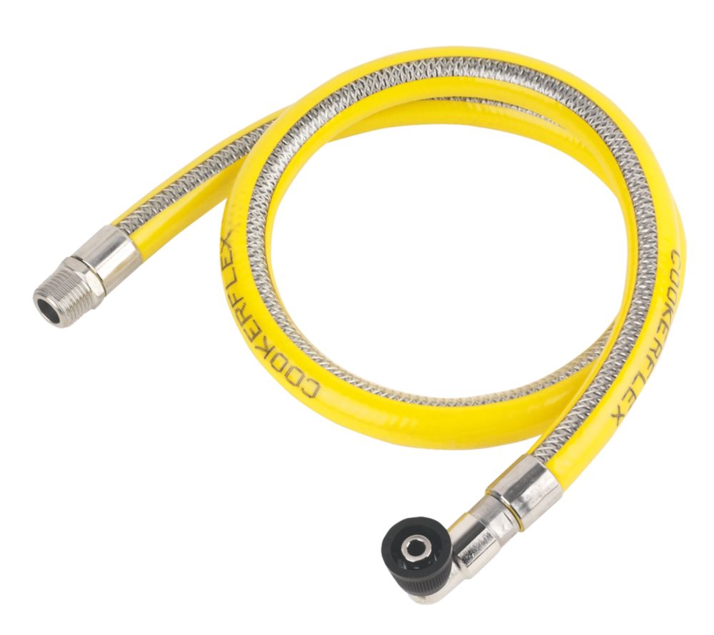 Cookerflex Micropoint Cooker Hose 12.5mm x 1000mm - Screwfix