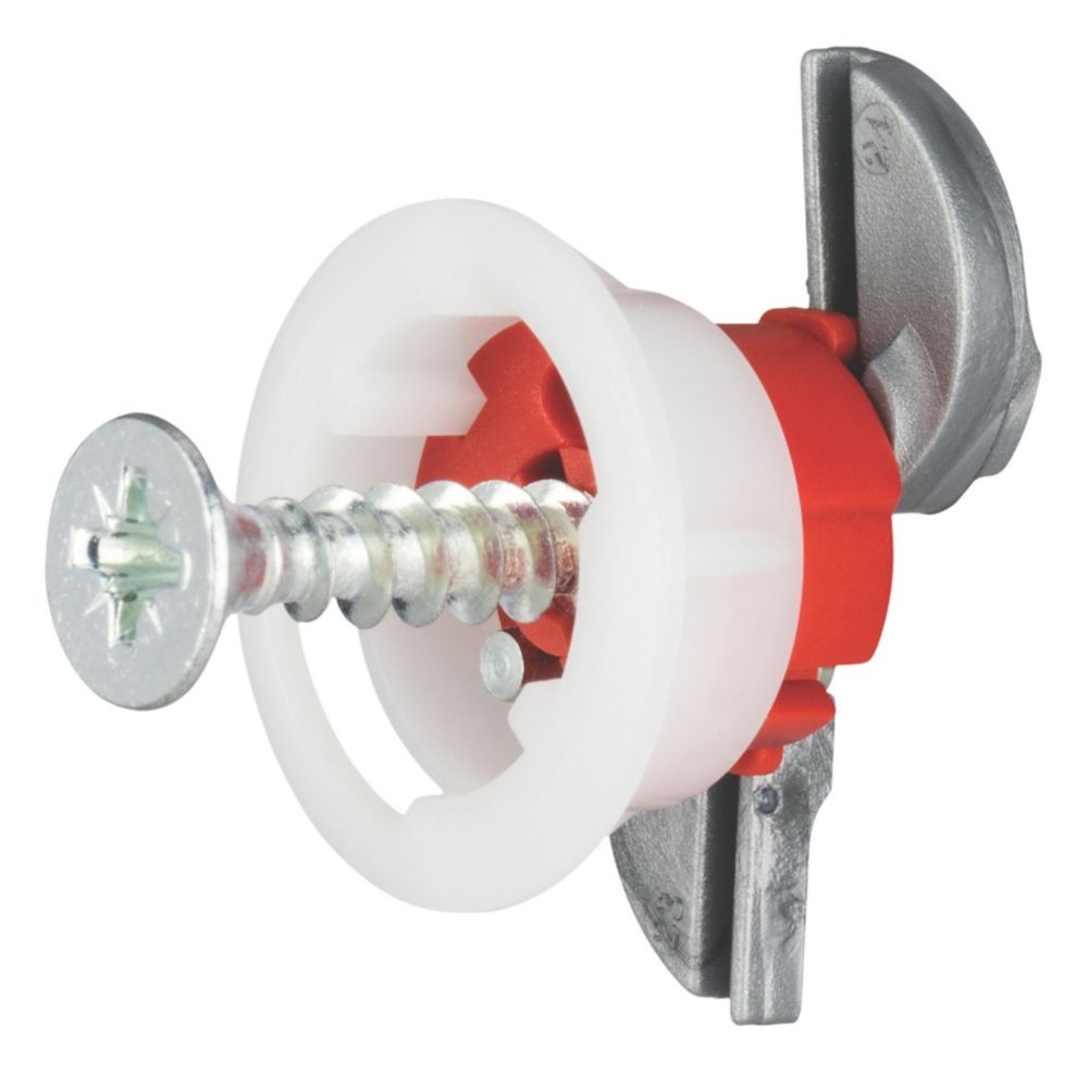 GripIt Plasterboard Shelving Fixing Kit 18mm x 95mm 4 Pack - Screwfix