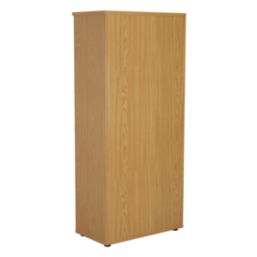 TC Group 4-Shelf Bookcase Nova Oak 800mm x 1800mm - Screwfix