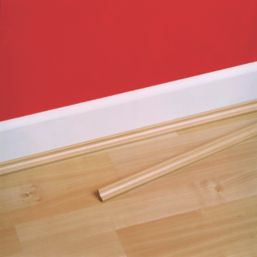 Unika Oak Effect Scotia Laminate Beading 2.4m 10 Pack - Screwfix