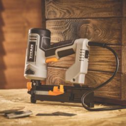 Titan TTB970NST 32mm Second Fix Electric Nail Gun Stapler 240V Screwfix