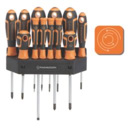 Magnusson Mixed Screwdriver Set 12 Pieces - Screwfix