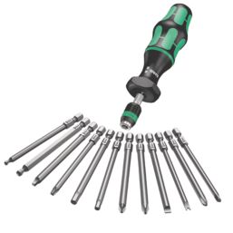 Wera Kraftform Kompakt 60 Interchangeable Screwdriver Set 17 Pieces ...