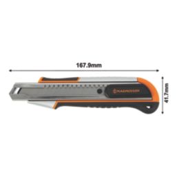 Magnusson Retractable 18mm Snap-off Knife - Screwfix