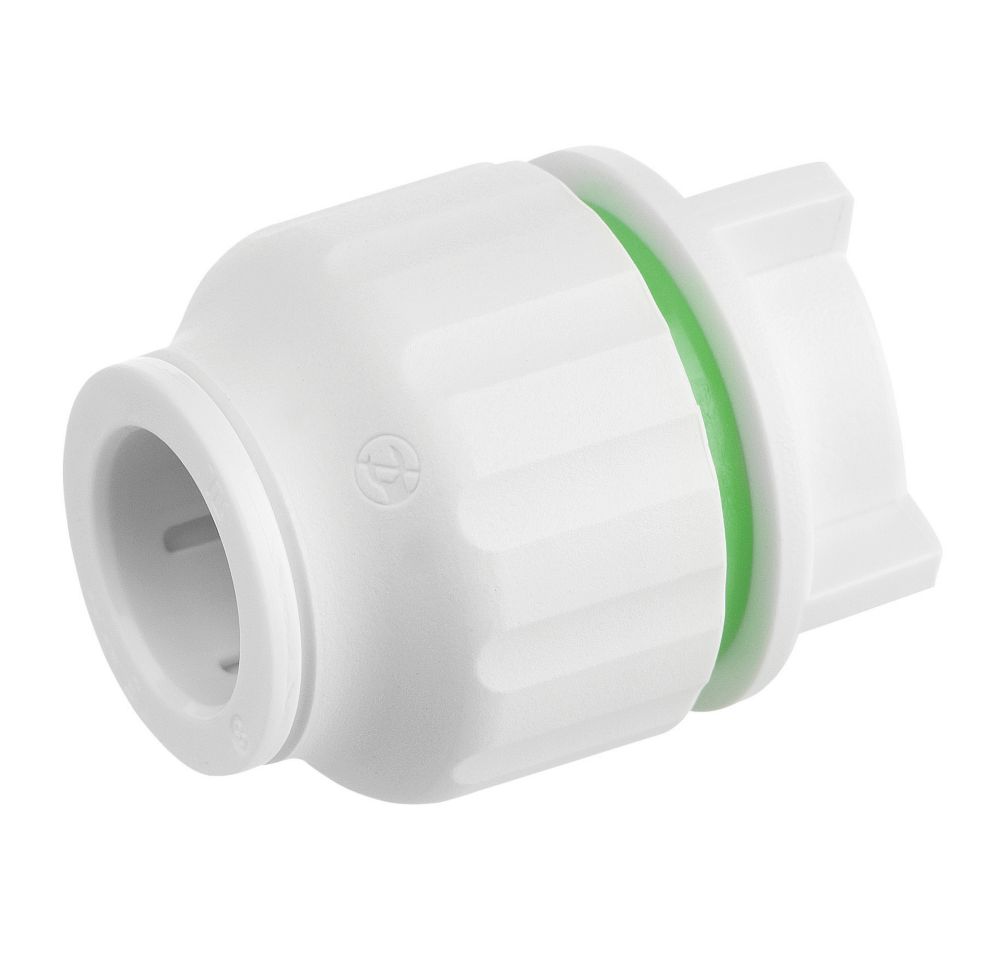 Flomasta Plastic Push-Fit Stop Ends 15mm 10 Pack - Screwfix