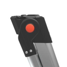 Little Giant Aluminium 1.8m 4 Step Platform Step Ladder With Handrail ...