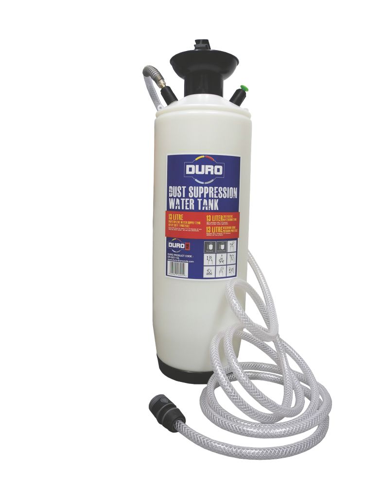 Duro 13Ltr Dust Suppression Water Tank - Screwfix