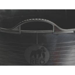 Red Gorilla Polyethylene Tub Black 75Ltr - Screwfix