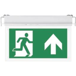 Brackenheath LED Exit Sign Flush-Mounted 150mm x 336mm - Screwfix