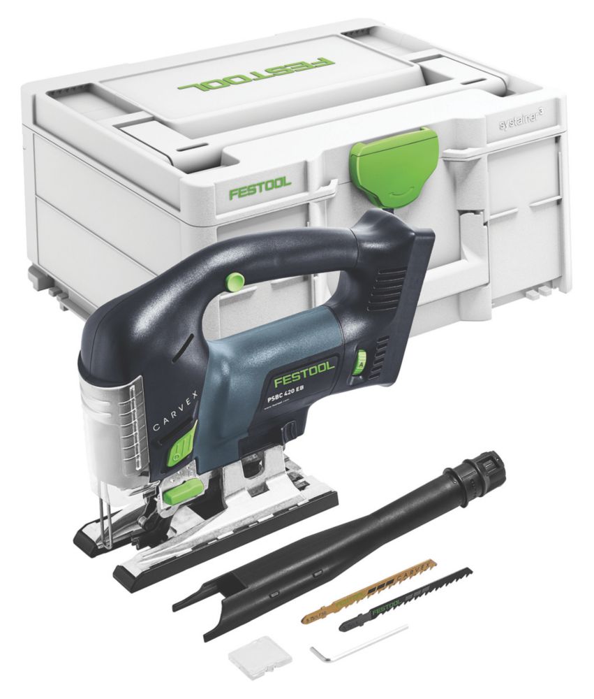 Festool PSBC 420 EB-Basic CARVEX 18V Li-Ion Brushless Cordless Jigsaw - Bare - Screwfix