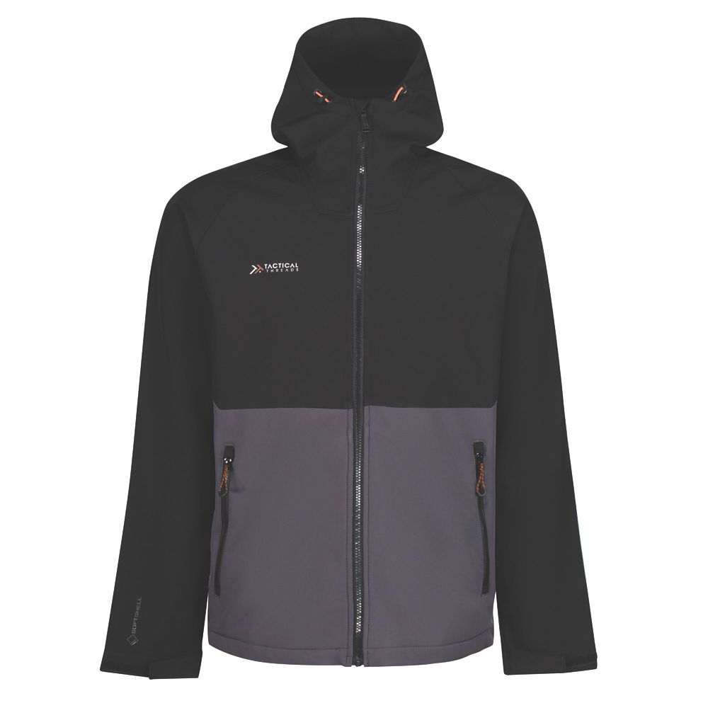 Regatta Tactical Surrender Softshell Jacket Iron / Black XX Large 47 ...