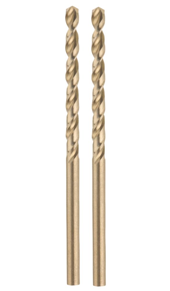 DEWALT Extreme Straight Shank Metal Drill Bits 3.5mm x 70mm 2 Pack ...