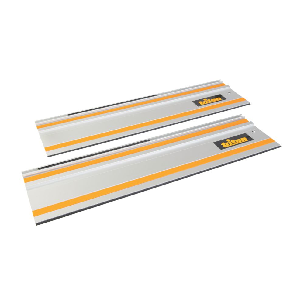 Triton TTSTP 2 x 700mm Plunge Saw Rails 2 Pack - Screwfix