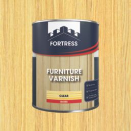 Fortress 750ml Clear Gloss Water-Based Interior Furniture Varnish ...