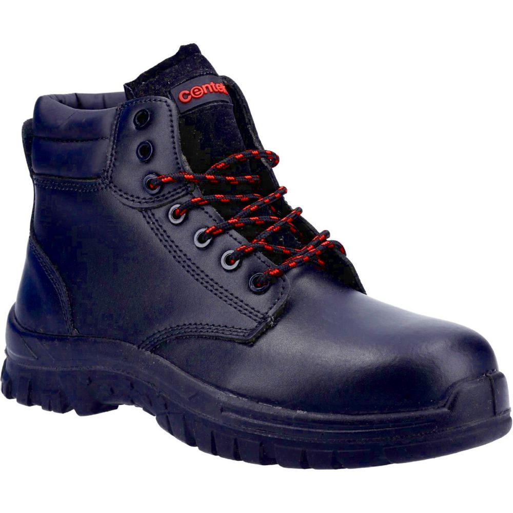 Centek FS317C Size 8 Black Water-Resistant Safety Boots - Screwfix