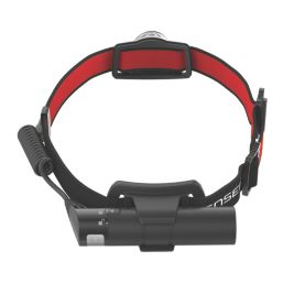 LEDlenser H8R Rechargeable LED Head Torch Black 600lm - Screwfix