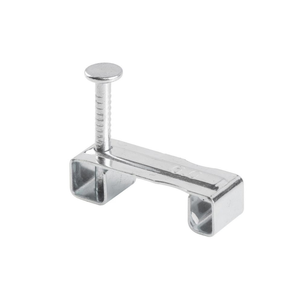 D-Line Safe-D Fire Rated Cable Clip 6.0mm² Silver 100 Pack - Screwfix