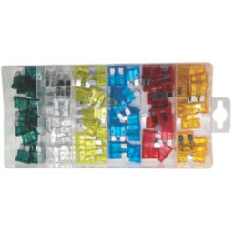 Pearl Consumables Assorted Standard Blade Auto Fuses 5-30A 90 Pieces ...