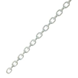 Essentials Side-Welded Zinc-Plated Link Chain 6mm x 2.5m - Screwfix