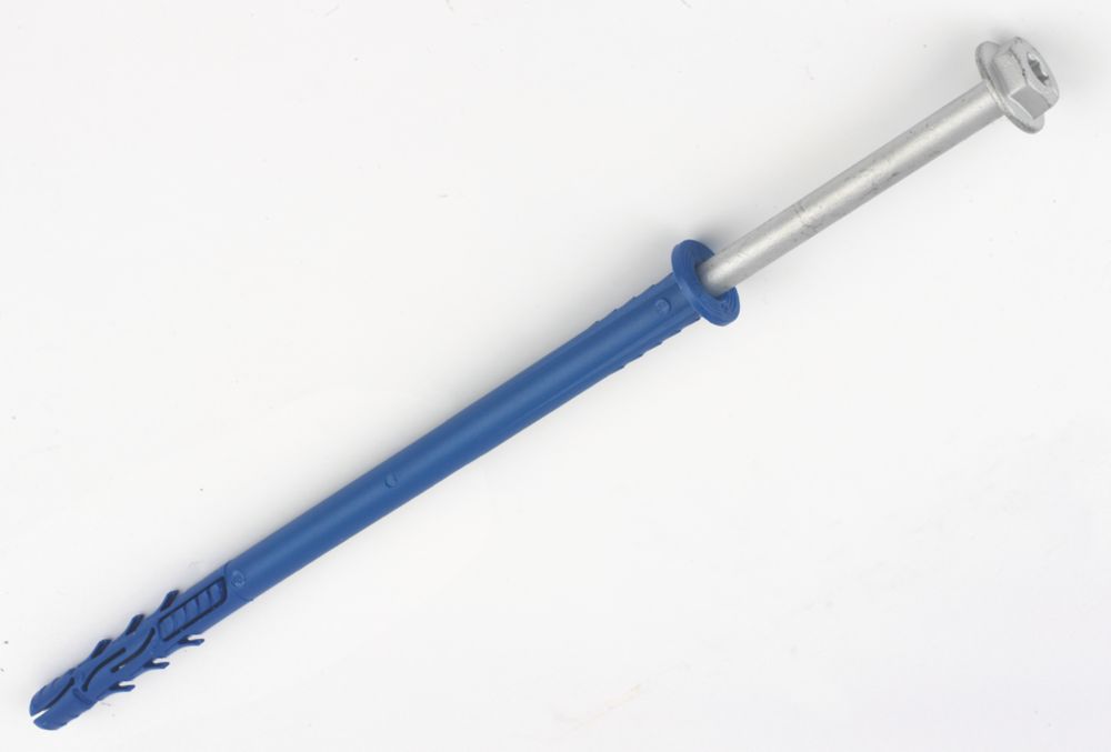 Rawlplug FF1 Hex Frame Fixings 10mm x 200mm 25 Pack - Screwfix