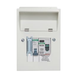 Crabtree Starbreaker 4-Module 2-Way Populated Shower Consumer Unit ...