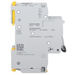 Schneider Electric Easy9 40A 30mA Type A DP B Curve AFDD RCBO - Screwfix