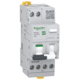 Schneider Electric Easy9 40A 30mA Type A DP B Curve AFDD RCBO - Screwfix