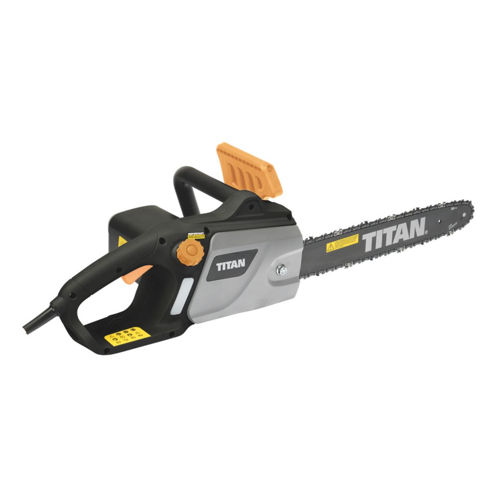 Refurb Titan TTL758CHN A 2000W 230 240V Electric 40cm Chainsaw Screwfix