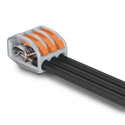 Wago 222-412 32A 2-Way Lever Connectors 50 Pack - Screwfix