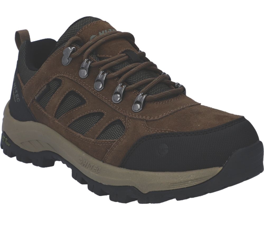 Hi-Tec Bandera Expedition Low Size 11 Brown Waterproof Non Safety Work ...