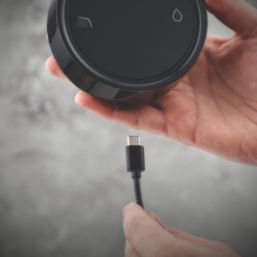 Mira Platinum Remote Single Outlet HP/Combi Thermostatic Black/Chrome ...